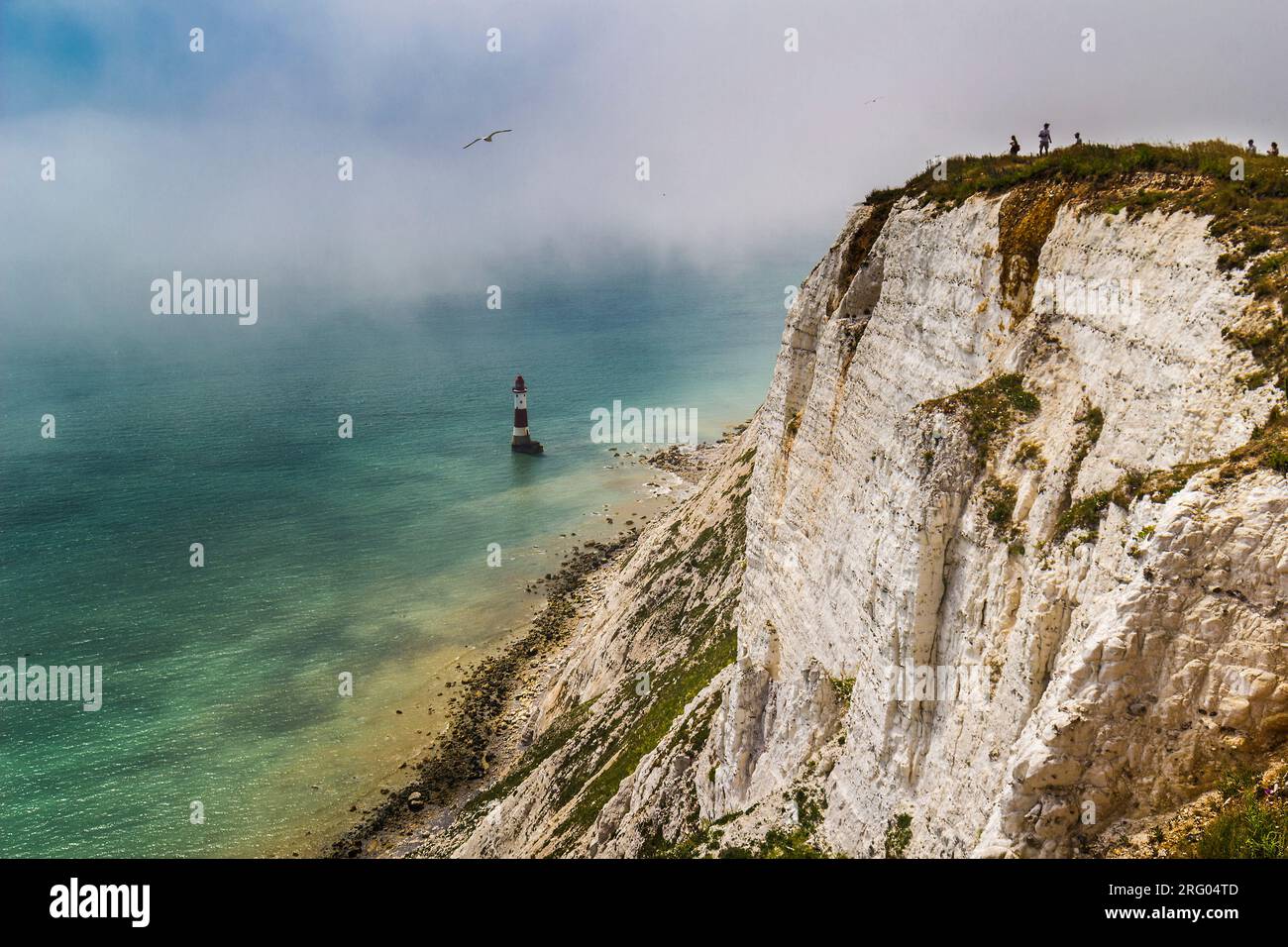 Beachy Head Cliffs, England Stock Photo - Alamy