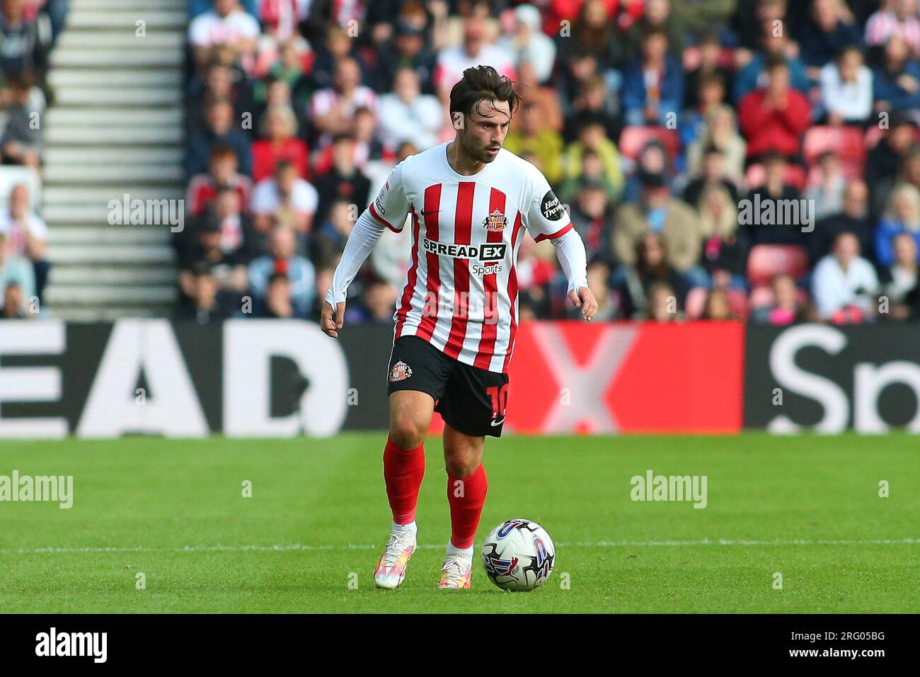 Sunderland's Patrick Roberts during the Sky Bet Championship match ...