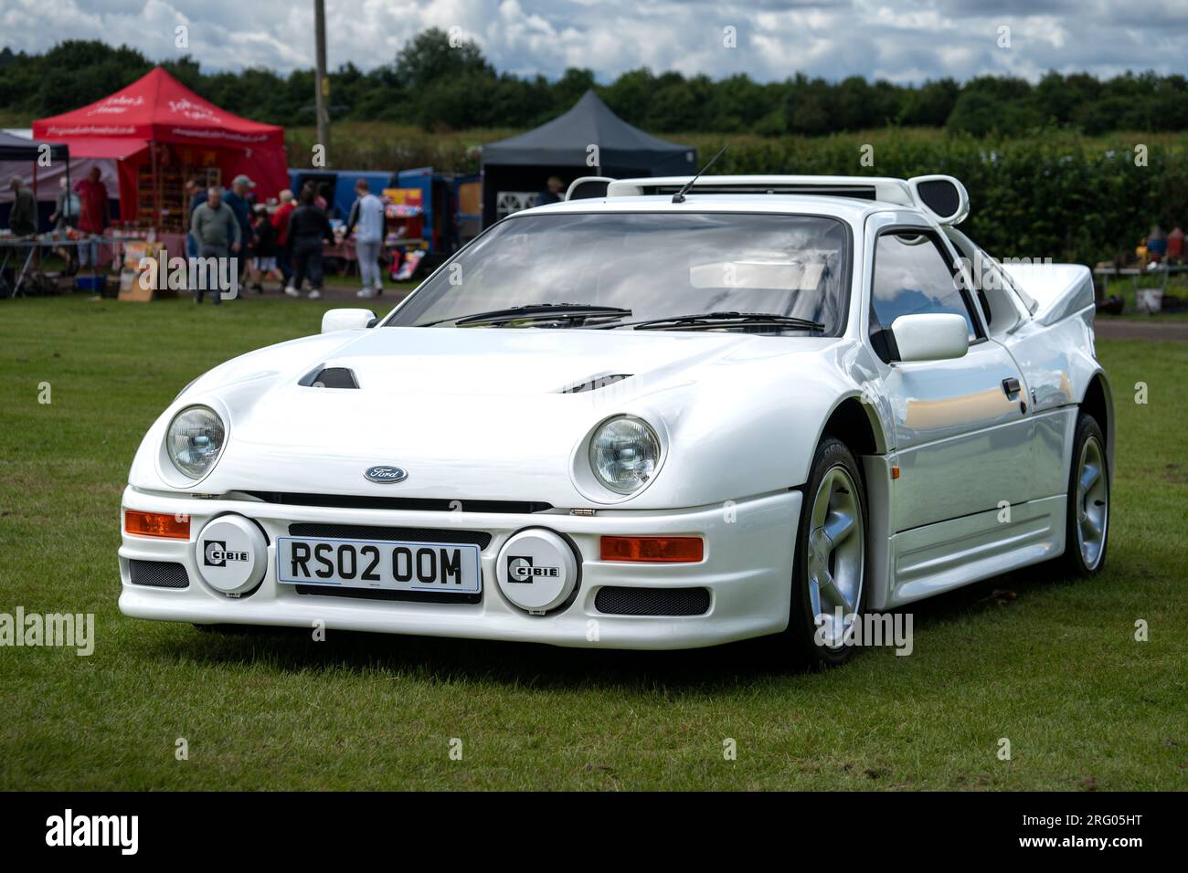 Classic Car Rally Ford RS200 Stock Photo - Alamy