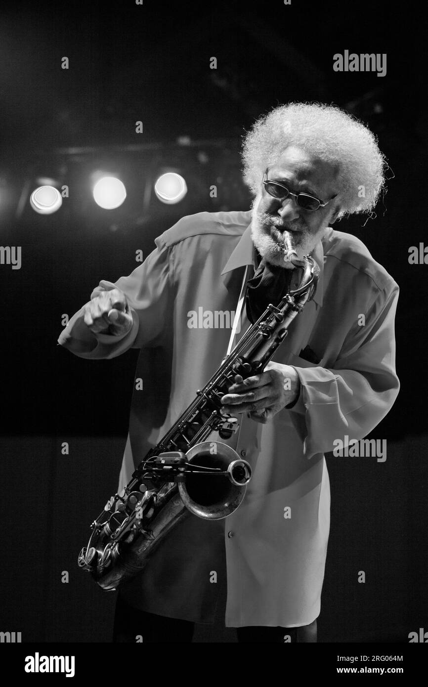 SONNY ROLLINS performs on the Jimmy Lyons Stage - 54TH MONTEREY JAZZ ...