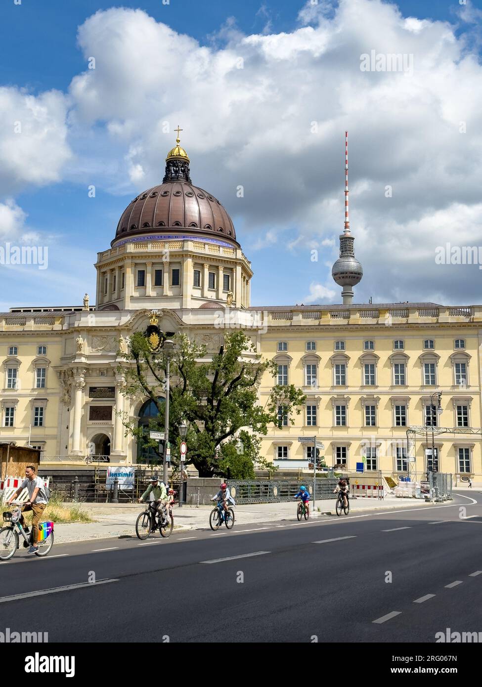 BERLIN, GERMANY - JULY 22, 2023: Berlin City Palace (Berliner Schloss ...