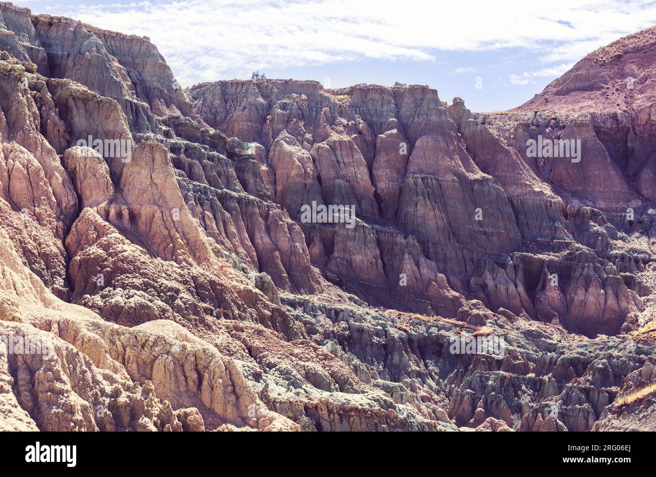 Unusual badlands landscapes in Oregon ,USA Stock Photo - Alamy