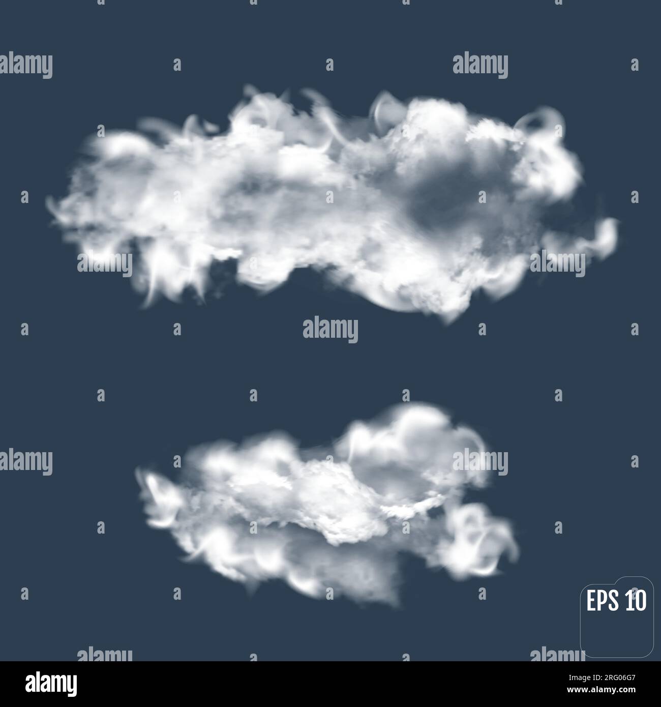 Realistic cloud hi-res stock photography and images - Alamy