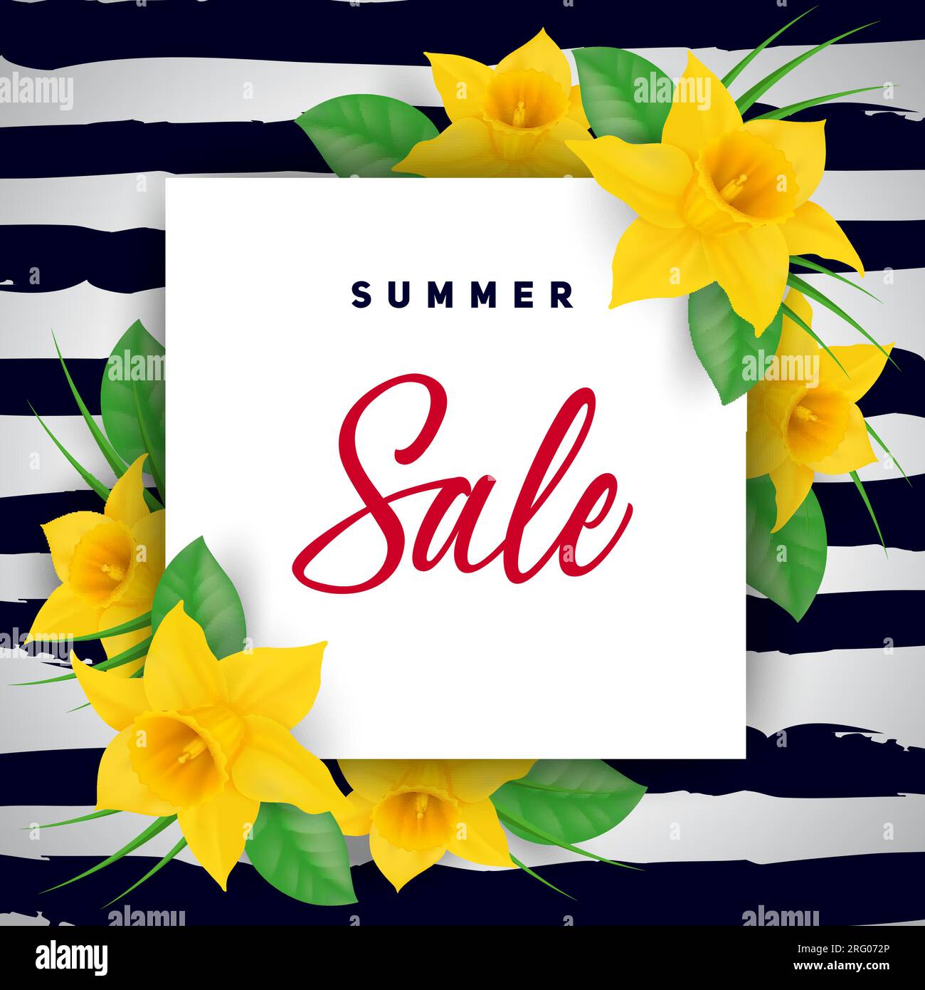 Market square white yellow Stock Vector Images - Alamy