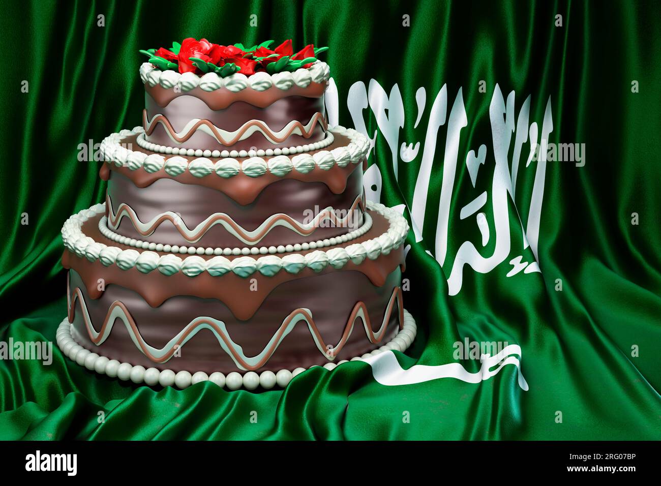 Saudi Arabia Cake