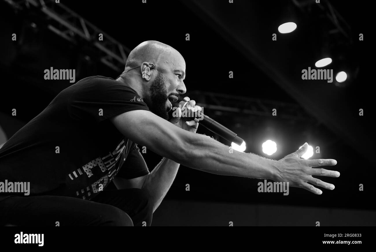 Hip hop artist COMMON performce on the main stage - 60th MONTEREY JAZZ ...