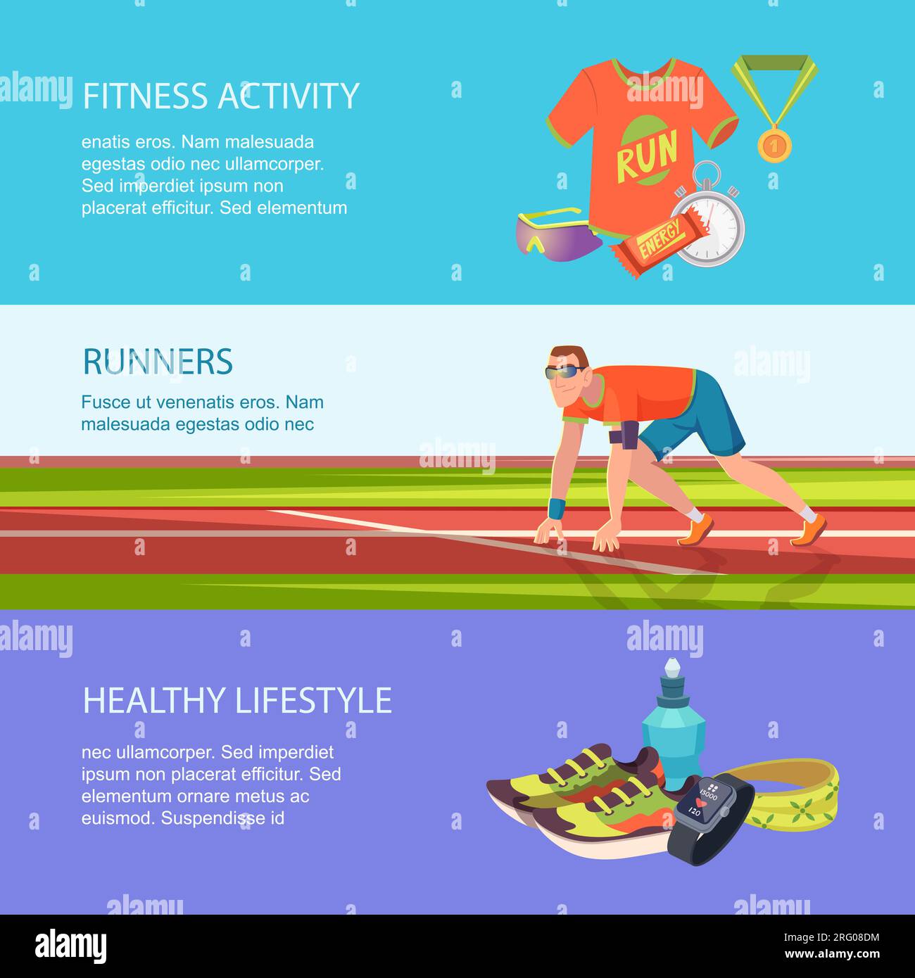 Running sport motivation poster banner hi-res stock photography and ...