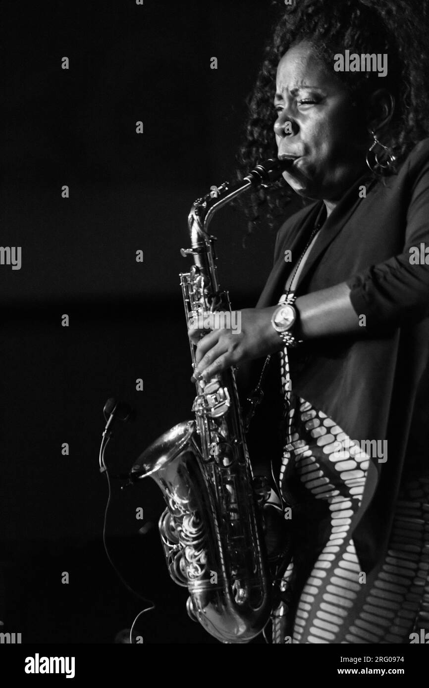 TIA FULLER'S DIAMOND CUT performing at the 61st Monterey Jazz Festival ...