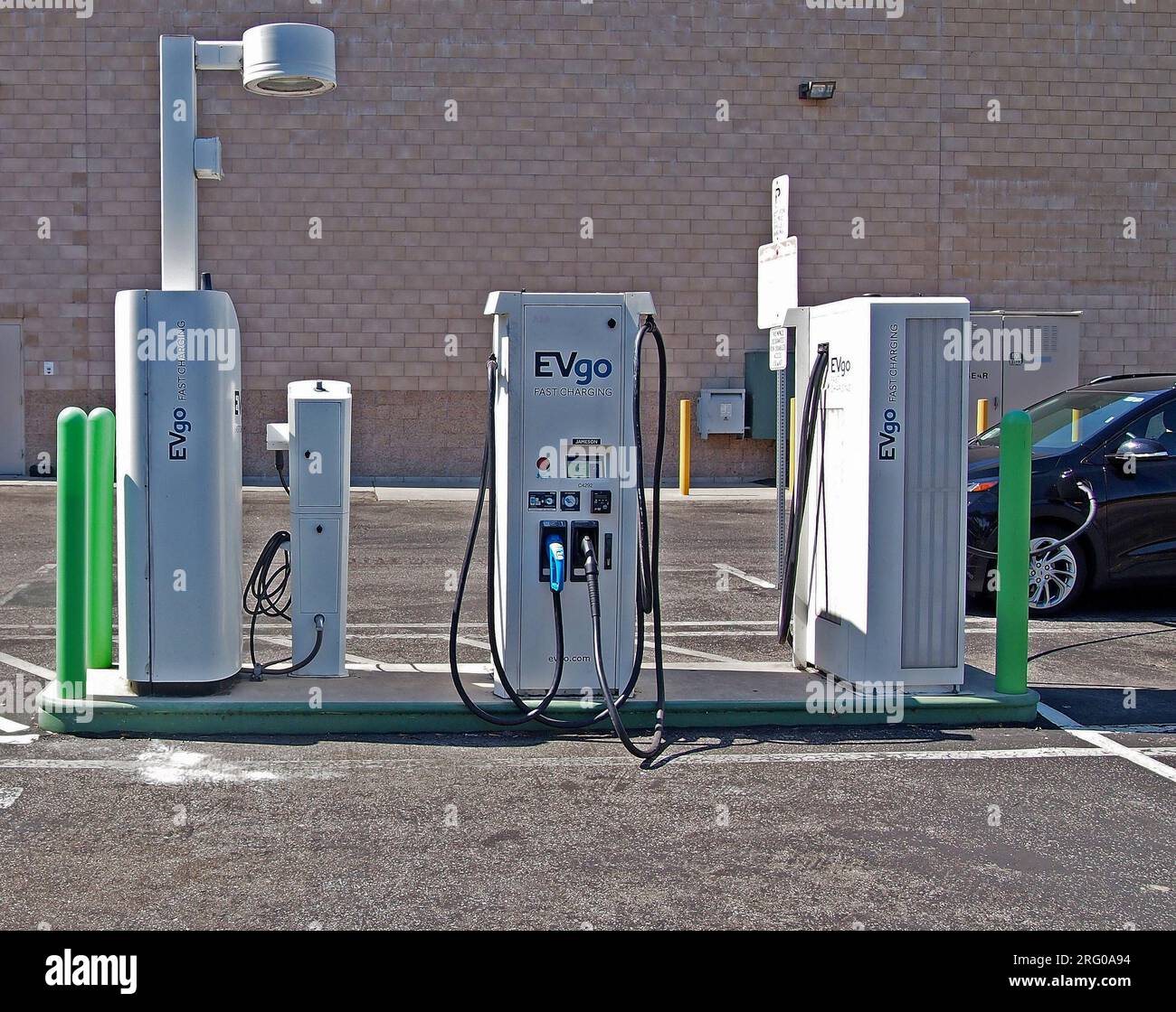 2023 Chevrolet Bolt EUV, electric vehicle charging in California Stock ...