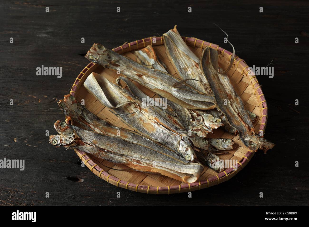 Salted Fish Made from Sun Dried Swordfish or Fish belt. Ikan Asin Layur ...