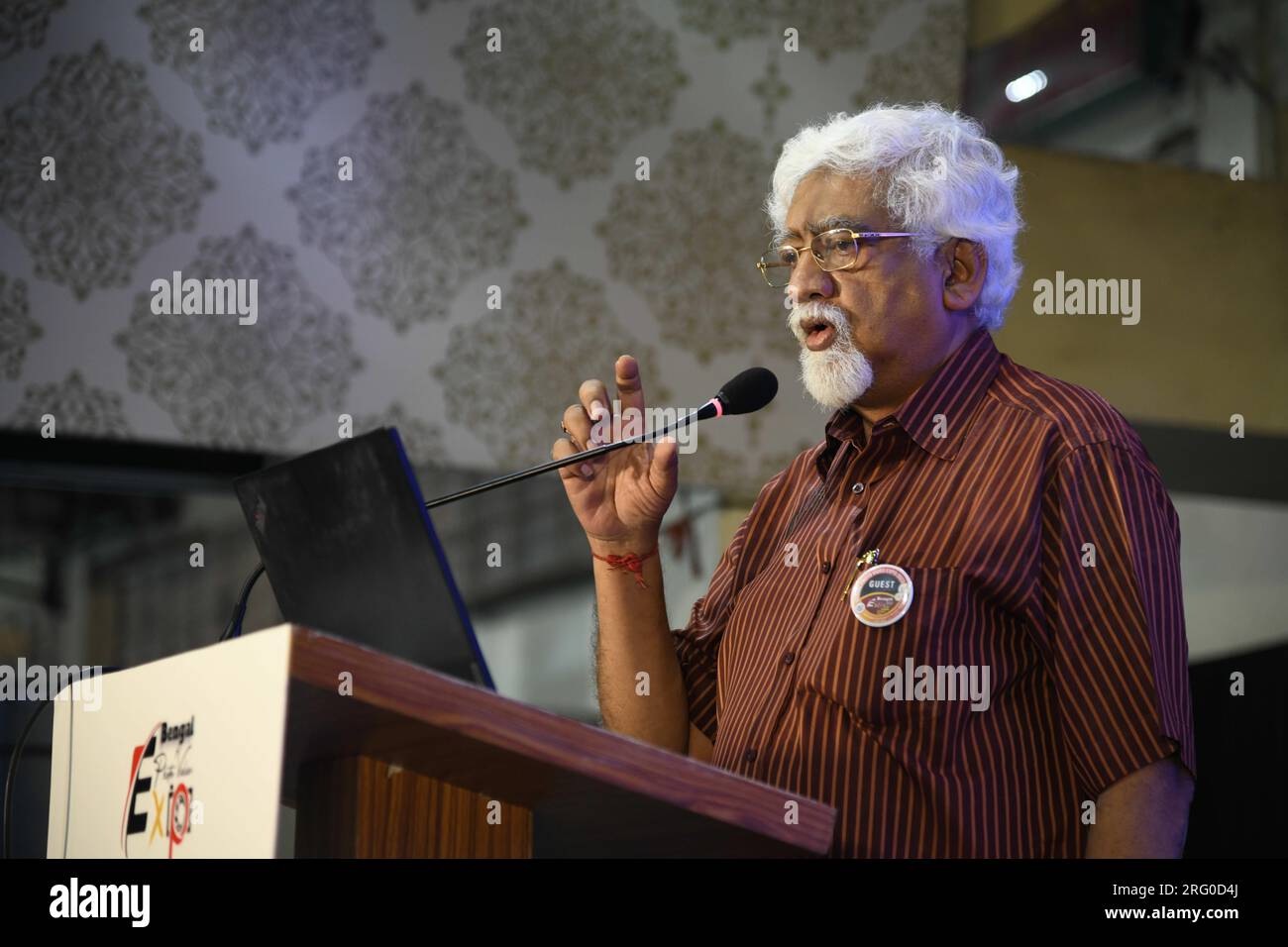 Kolkata, West Bengal, India. 4th Aug, 2023. Mrinal Kumar Bandyopadhyay ...