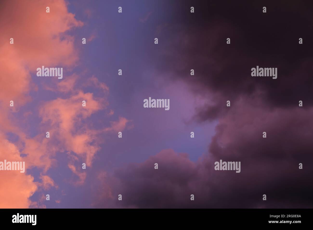 Collage with photos of sky during different weather. Meteorology ...