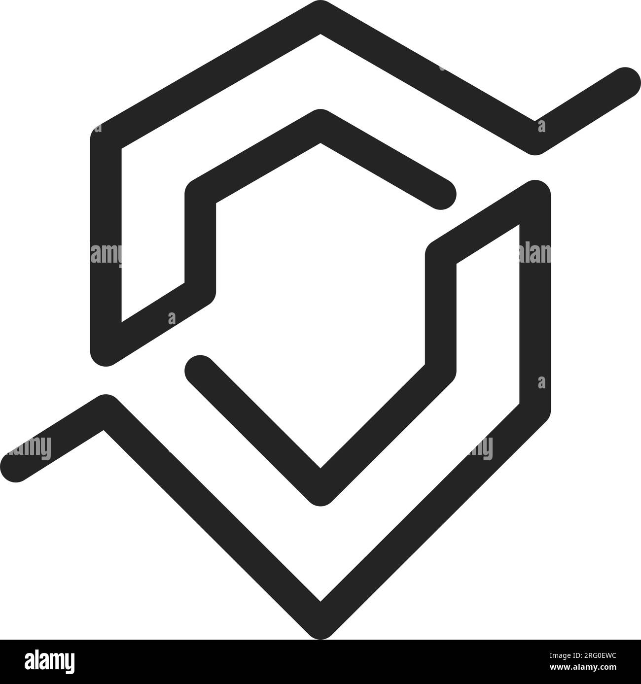 Guard logo template. Icon Illustration Brand Identity. Isolated and ...