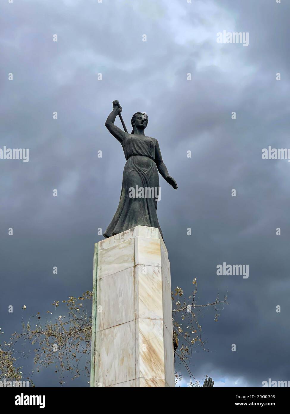 Statues and monuments of the Heroes of the Greek Revolutionary war in ...