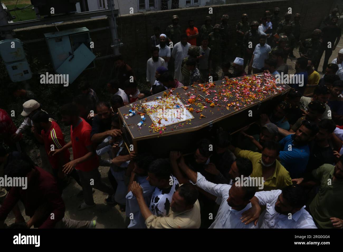 Indian soldier coffin hi-res stock photography and images - Alamy