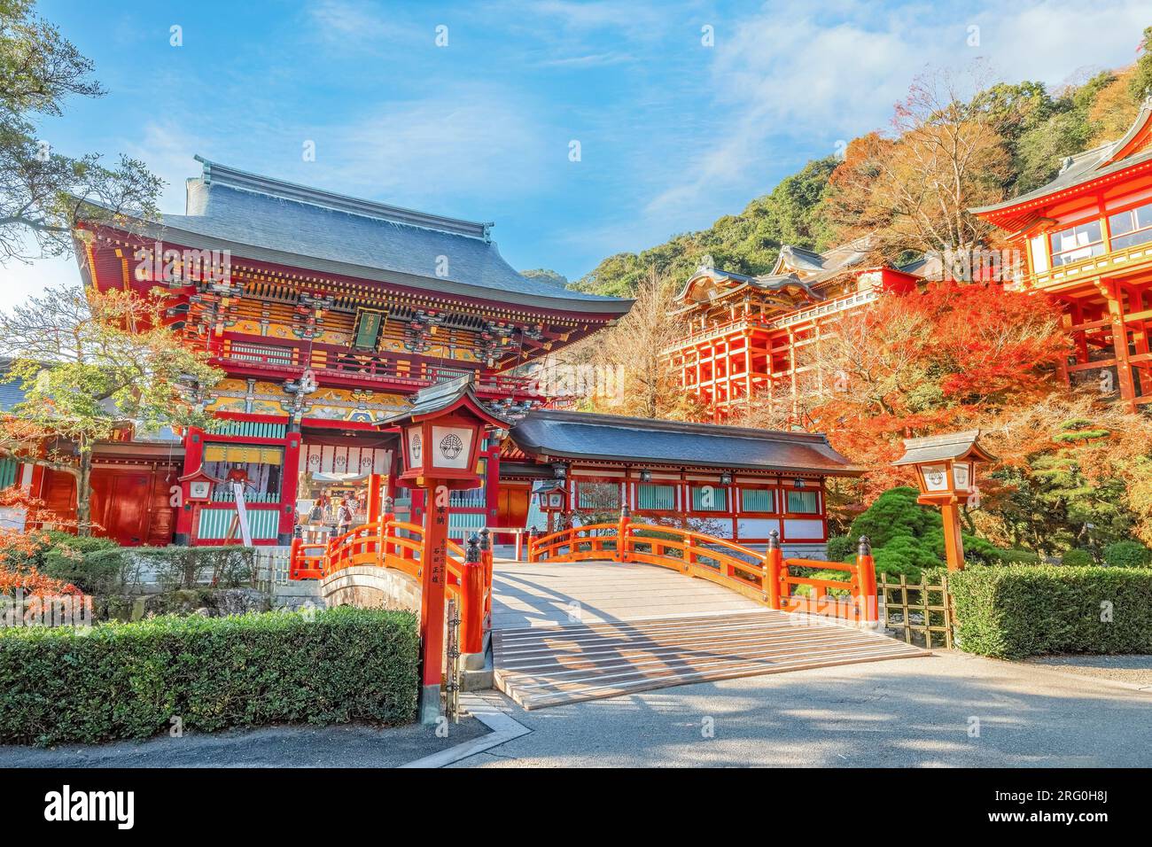 Saga, Japan - Nov 28 2022: Yutoku Inari shrine in Kashima City, Saga ...