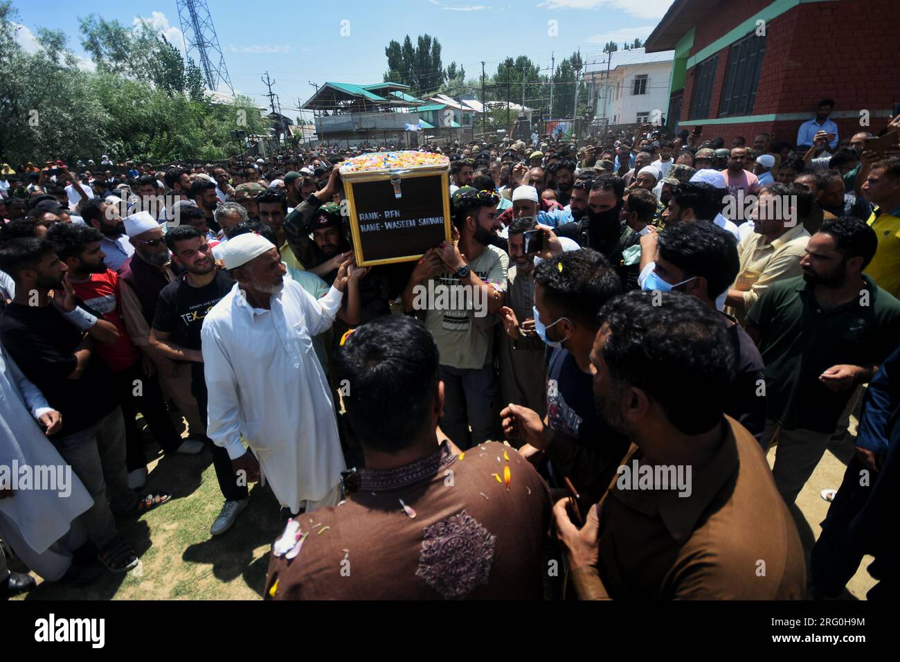 Indian soldier coffin hi-res stock photography and images - Alamy