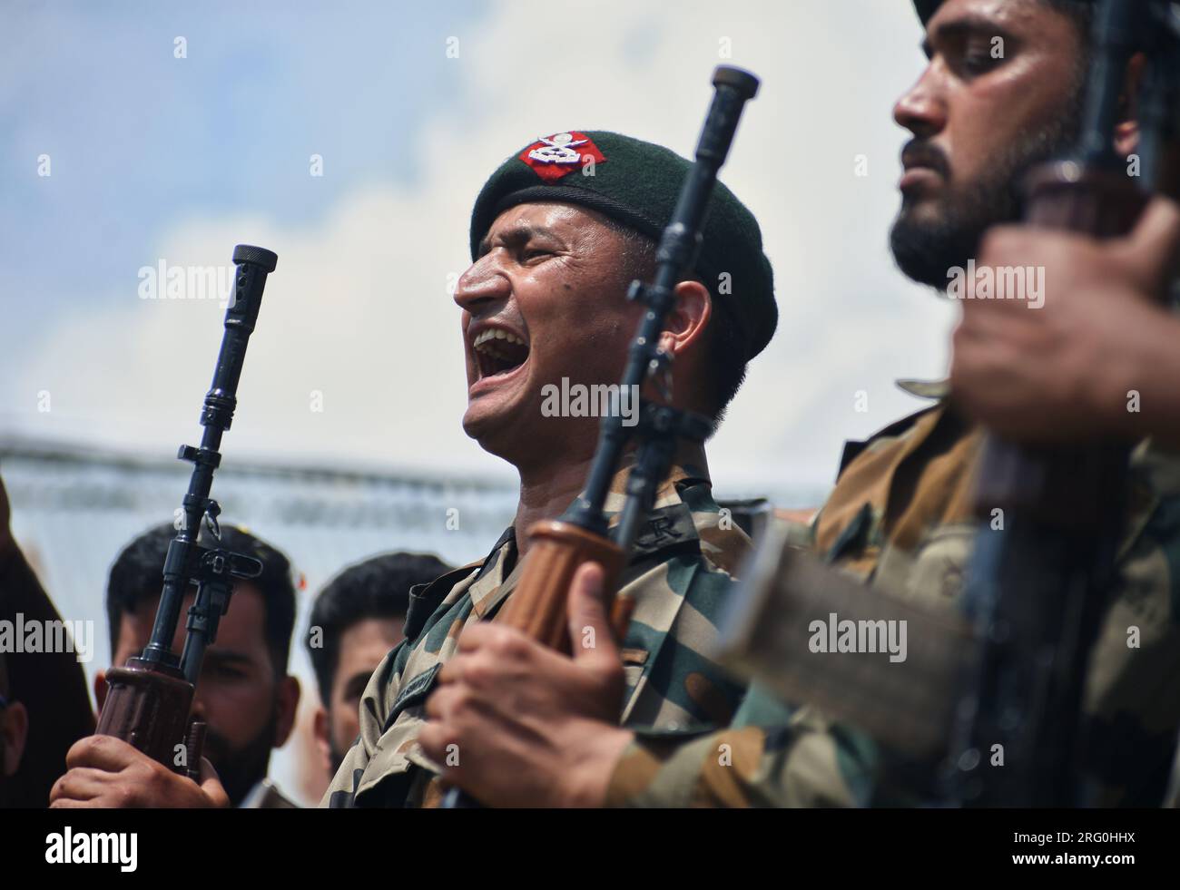 Indian soldier coffin hi-res stock photography and images - Alamy