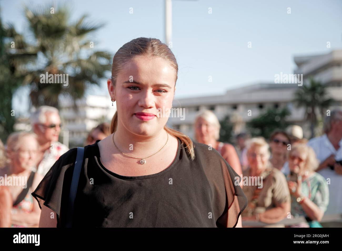 Cap of Agde, France.25th June, 2023. Marie Caizergues attends the ...