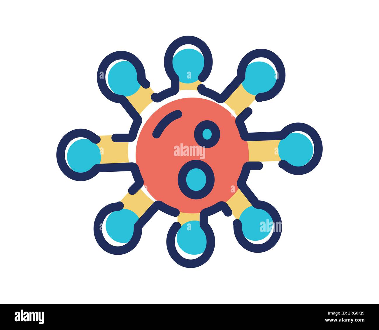 Virus theme Stock Vector Images - Alamy
