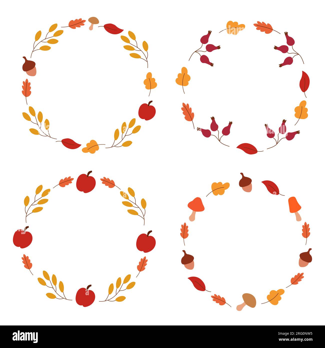 Apple acorn Stock Vector Images - Alamy