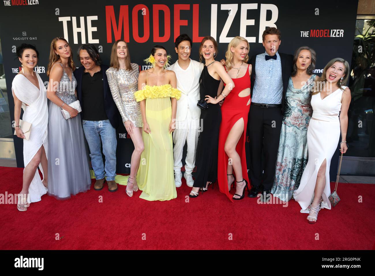 Los Angeles, California, USA. 10th July, 2023. A group photo of the ...