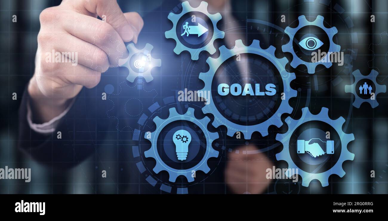 Smart goals definition to achieve business plan targets. Abstract ...