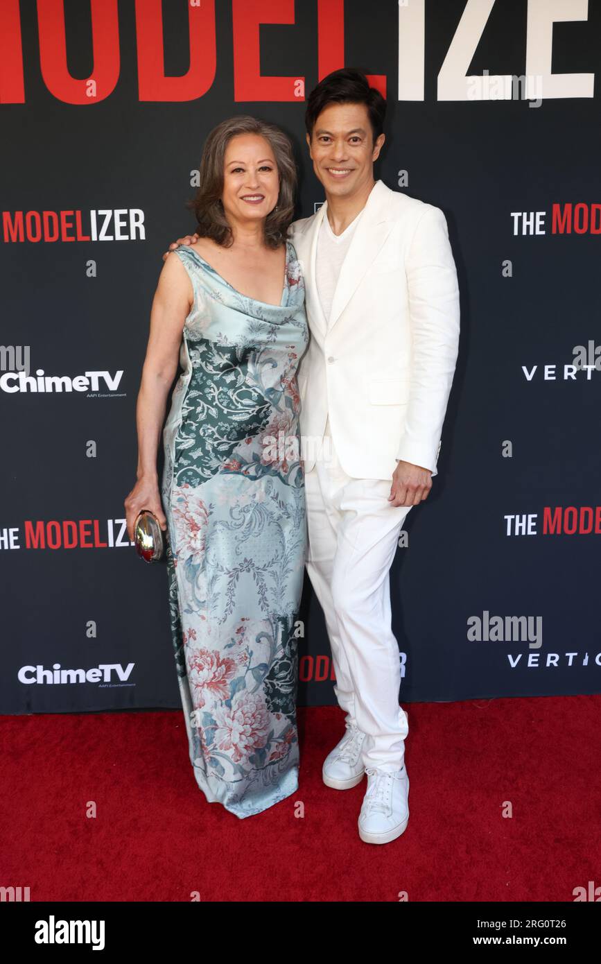 Los Angeles, California, USA. 10th July, 2023. Julia Nickson and Byron ...