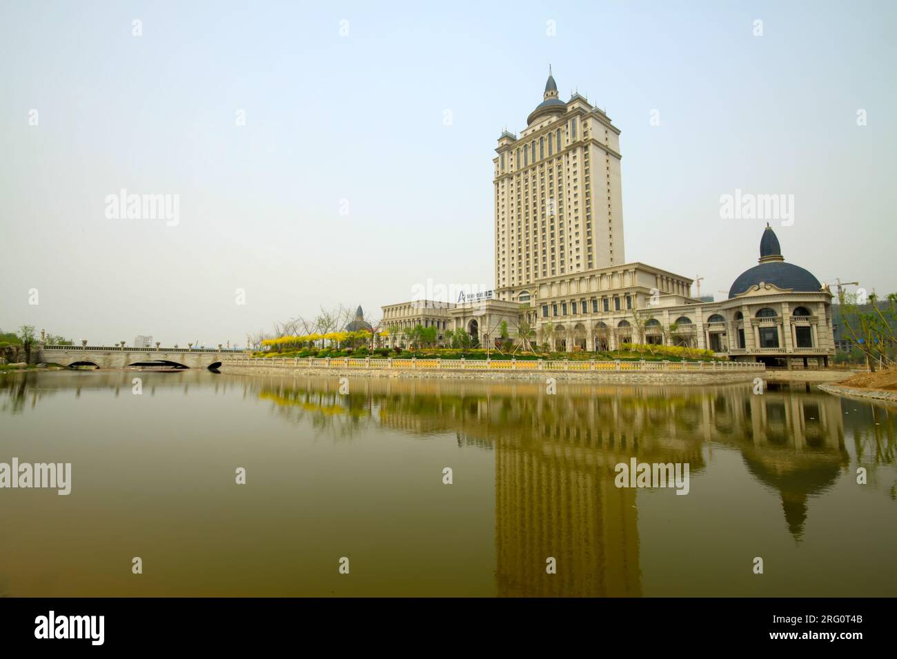 European style of architecture in cangzhou city, hebei province, China ...