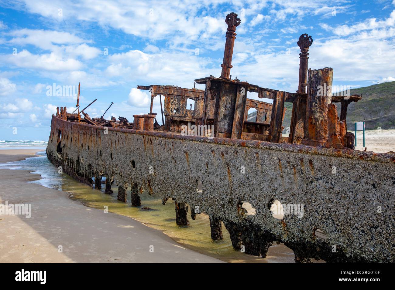 Shipwreck Fraser Island Australia