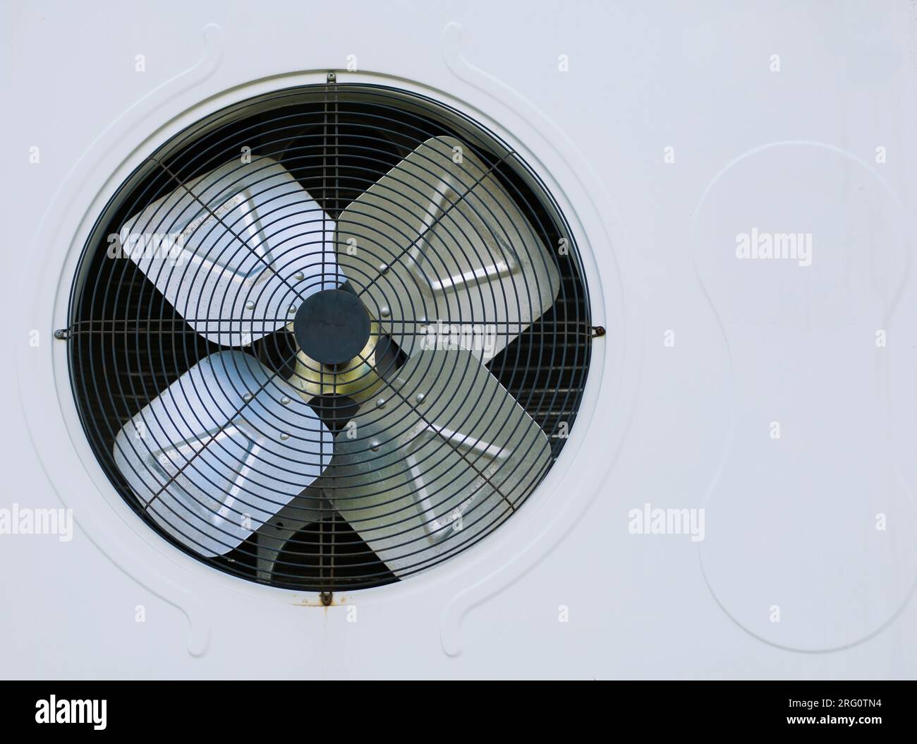 The fan of air conditioners Stock Photo - Alamy