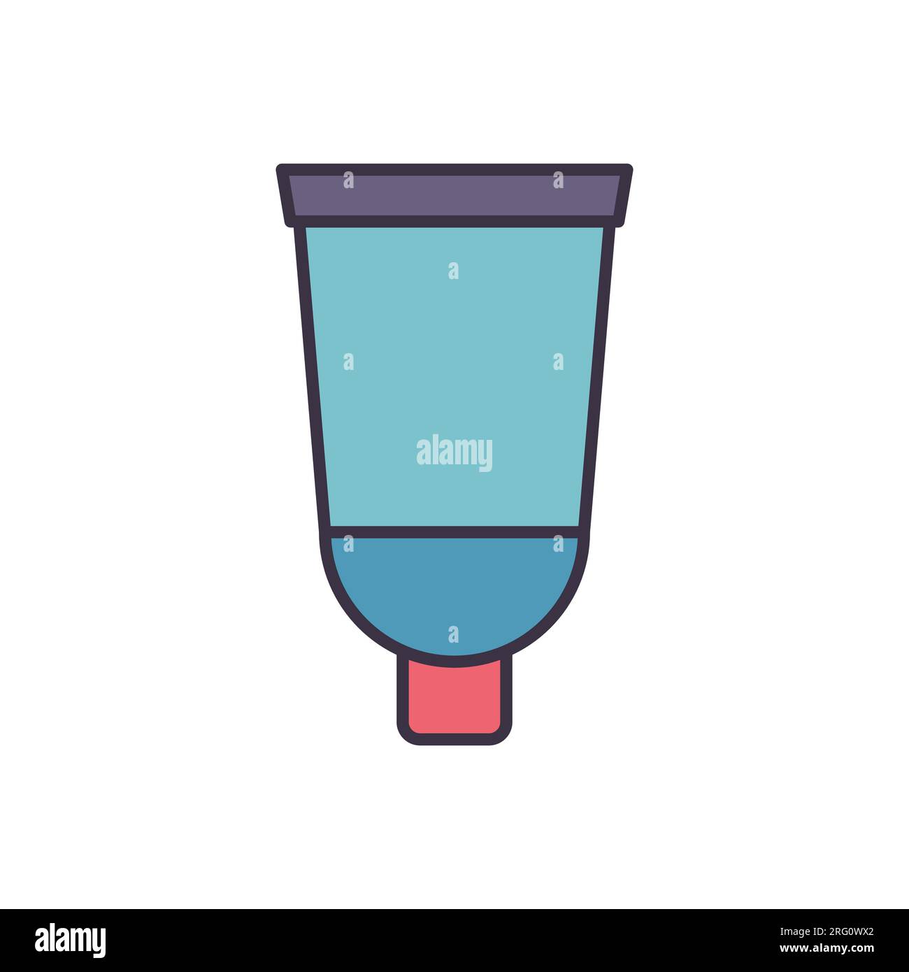 Cream Tube Related Vector Icon. Drugs icon. Cream Tube sign. Isolated ...