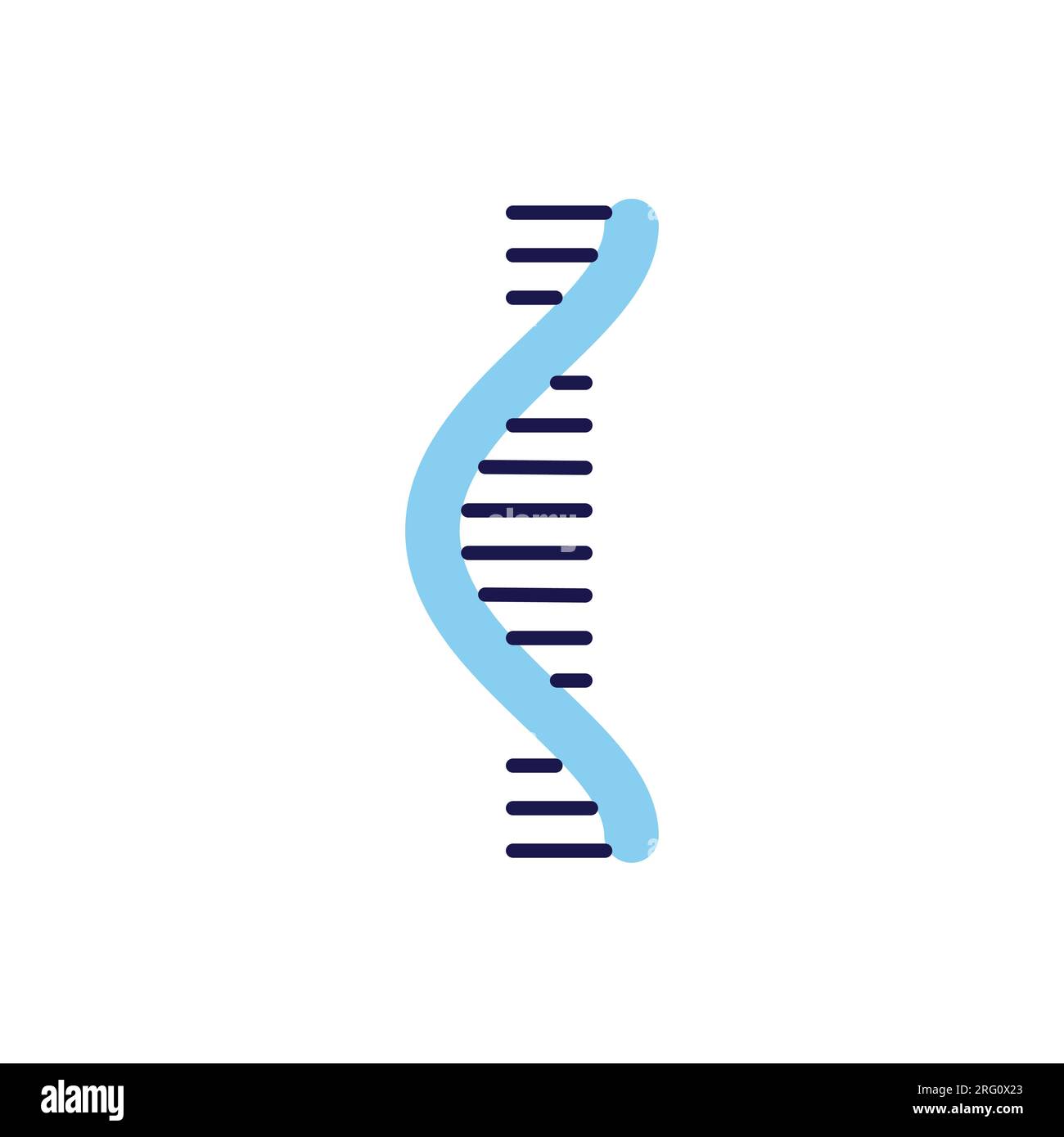 RNA related vector icon. RNA sign. Isolated on white background ...