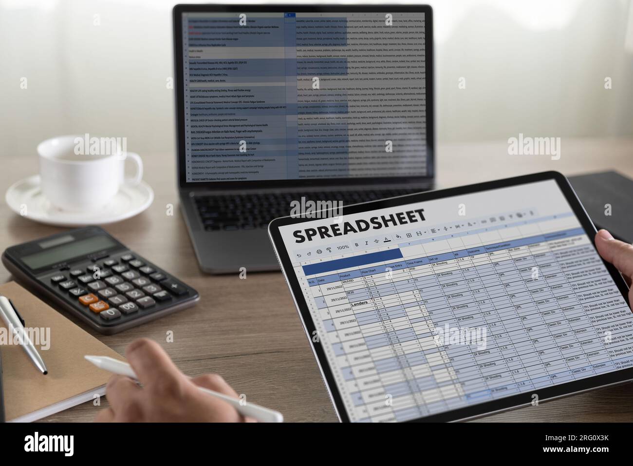 business financial Spreadsheet Document Information Data Analyst ...