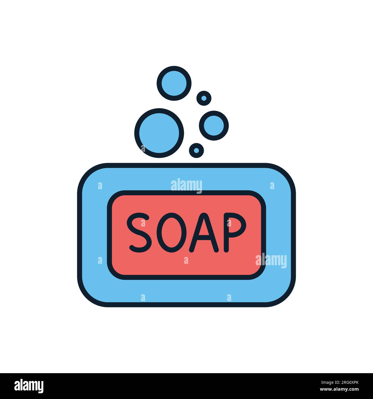 Soap related vector icon. Soap sign. Isolated on white background ...