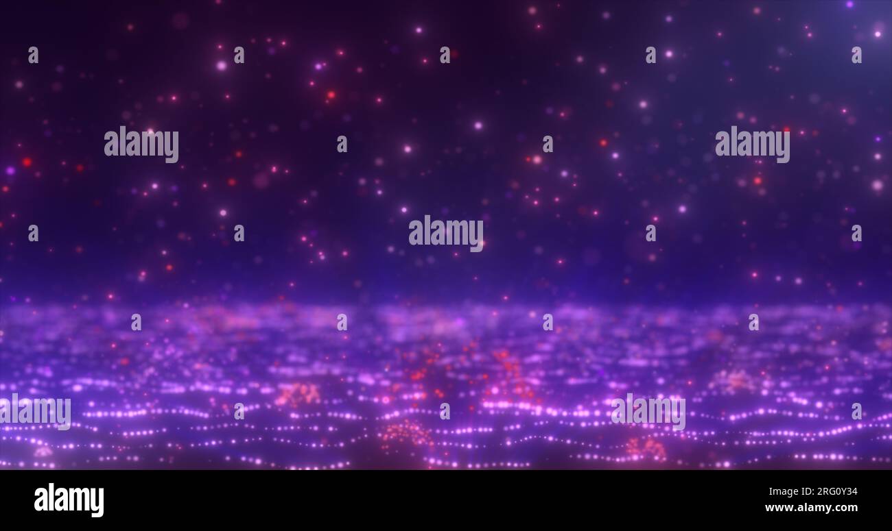 Moving blue purple bokeh background hi-res stock photography and images ...