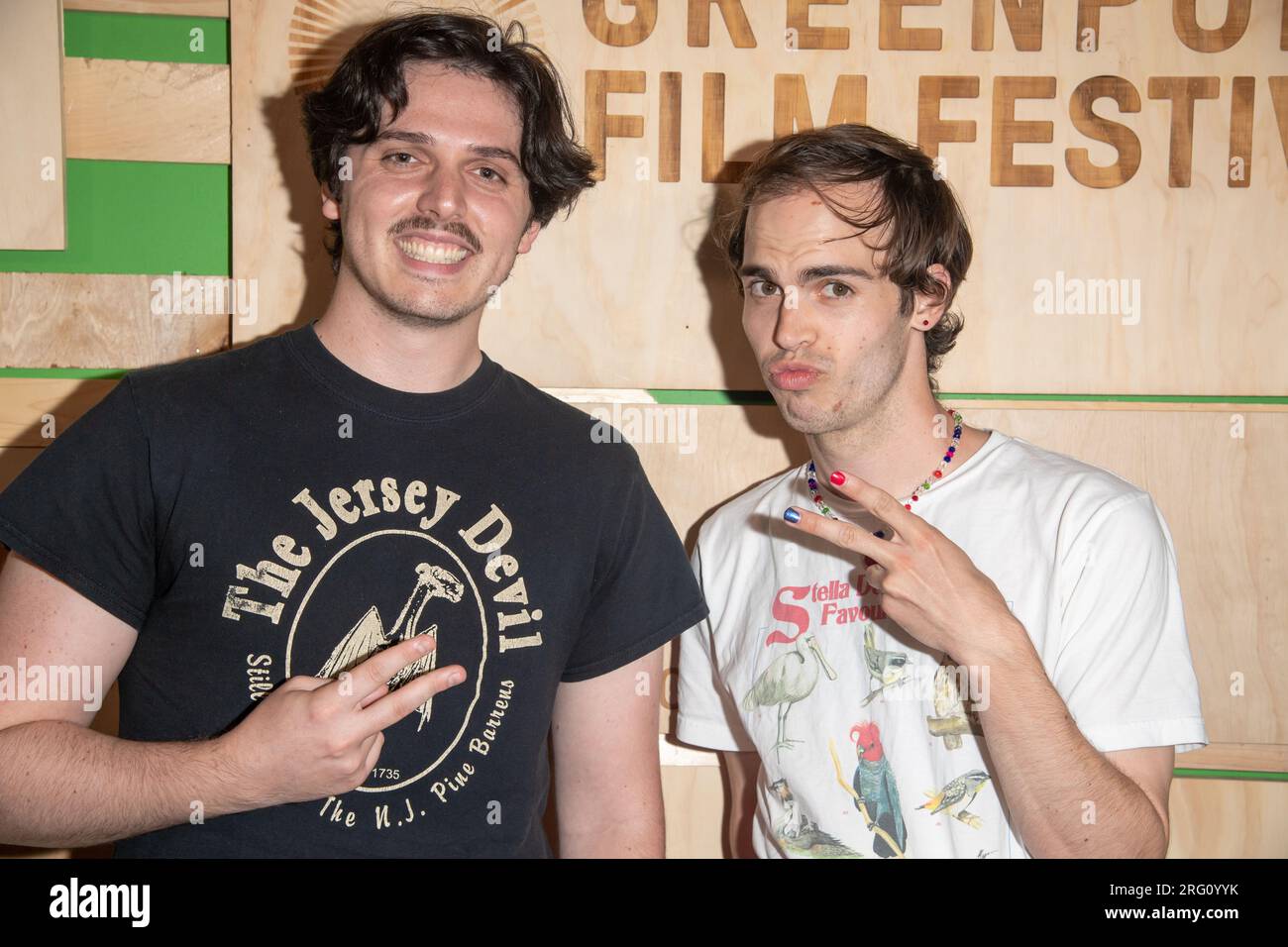 New York, United States. 06th Aug, 2023. Josh Laufer and Jake Schick ...