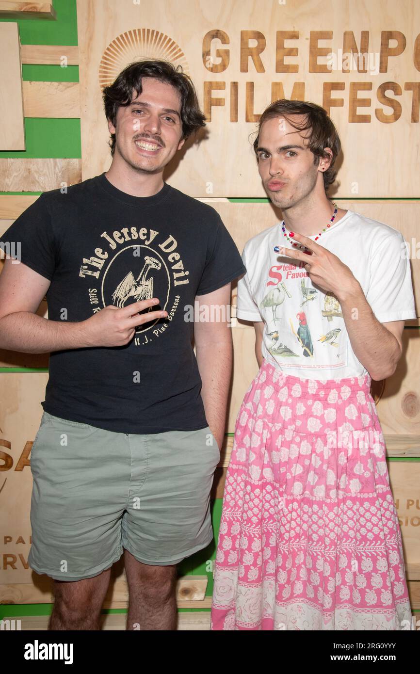 New York, United States. 06th Aug, 2023. Josh Laufer and Jake Schick ...