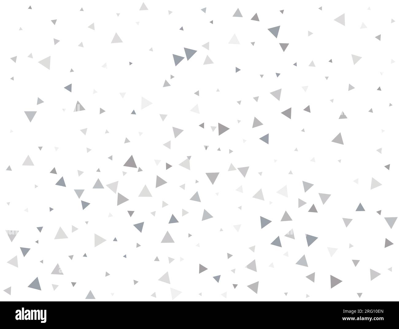Light silver Triangular glitter confetti background. White festive texture Stock Vector Image ...