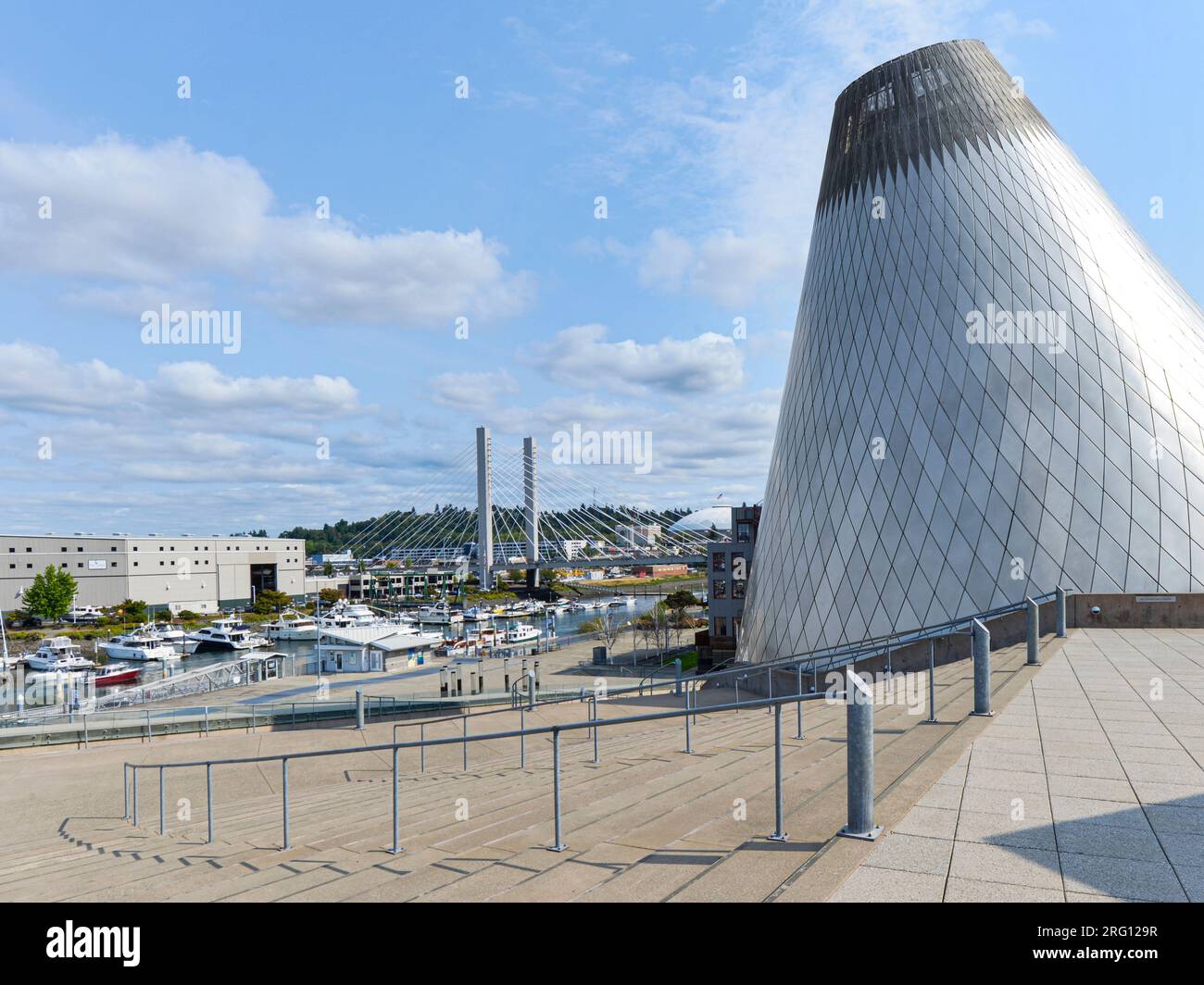 Tacoma Museum of Glass Stock Photo - Alamy