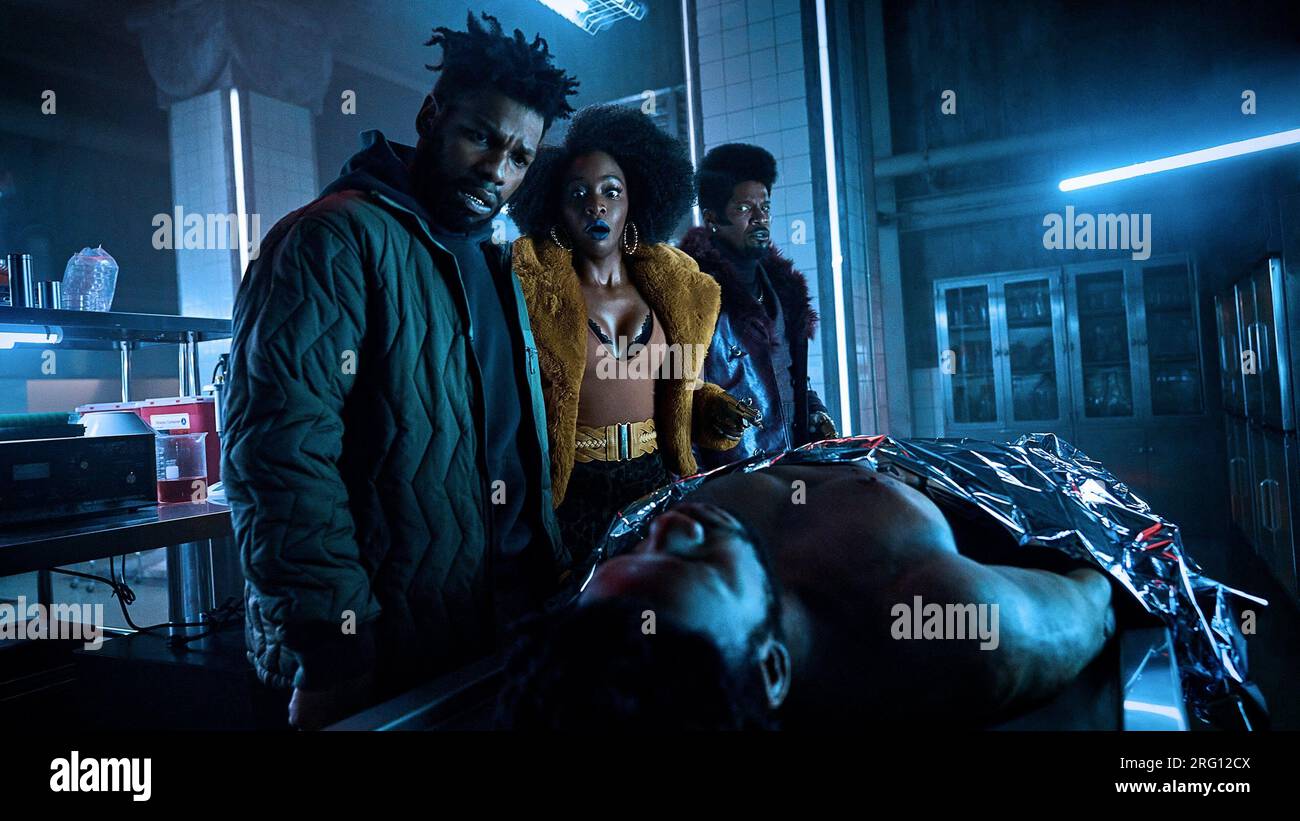 Teyonah parris they cloned tyrone hi-res stock photography and images ...