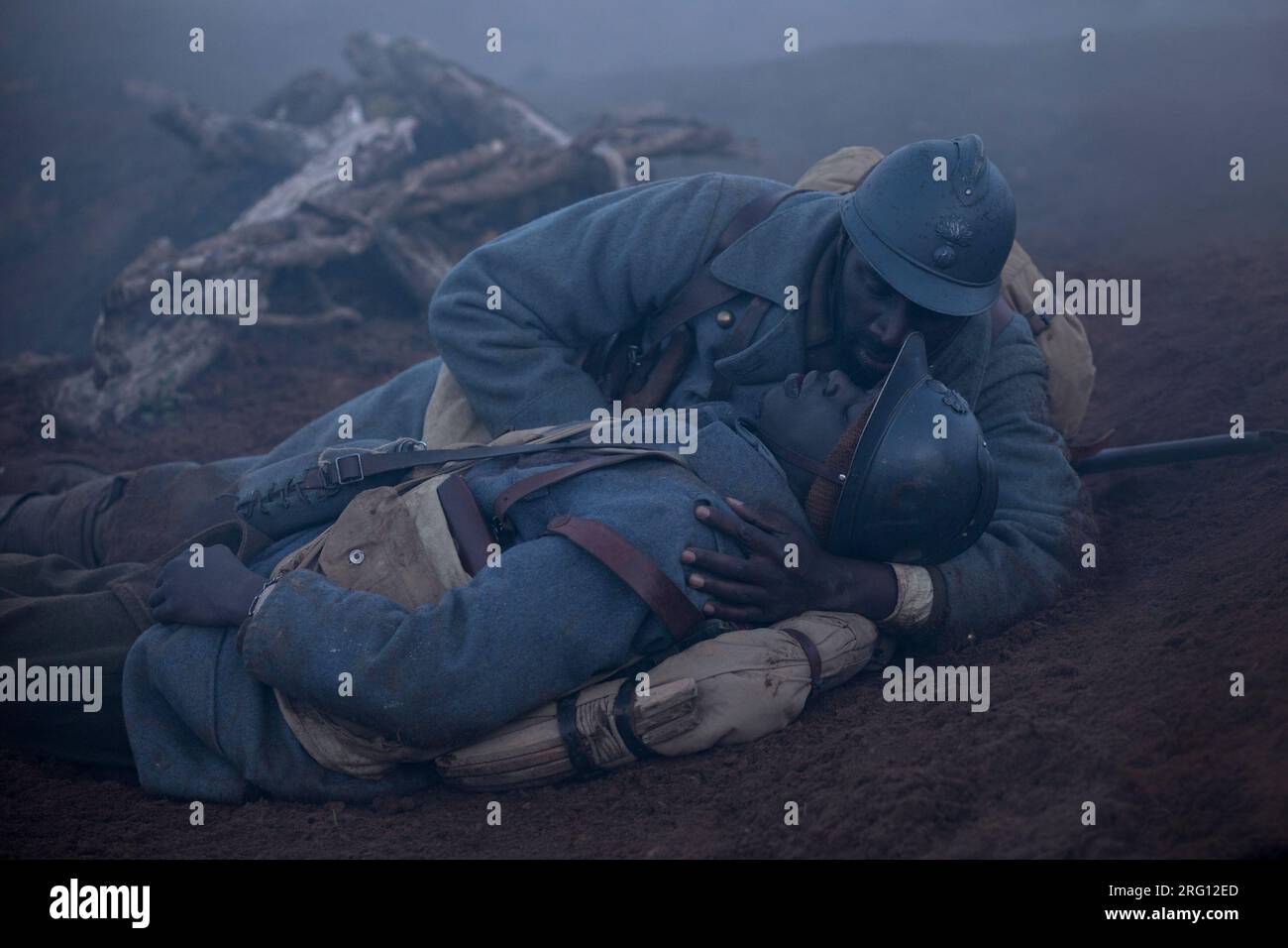 OMAR SY and ALASSANE DIONG in FATHER & SOLDIER (2022) -Original title ...
