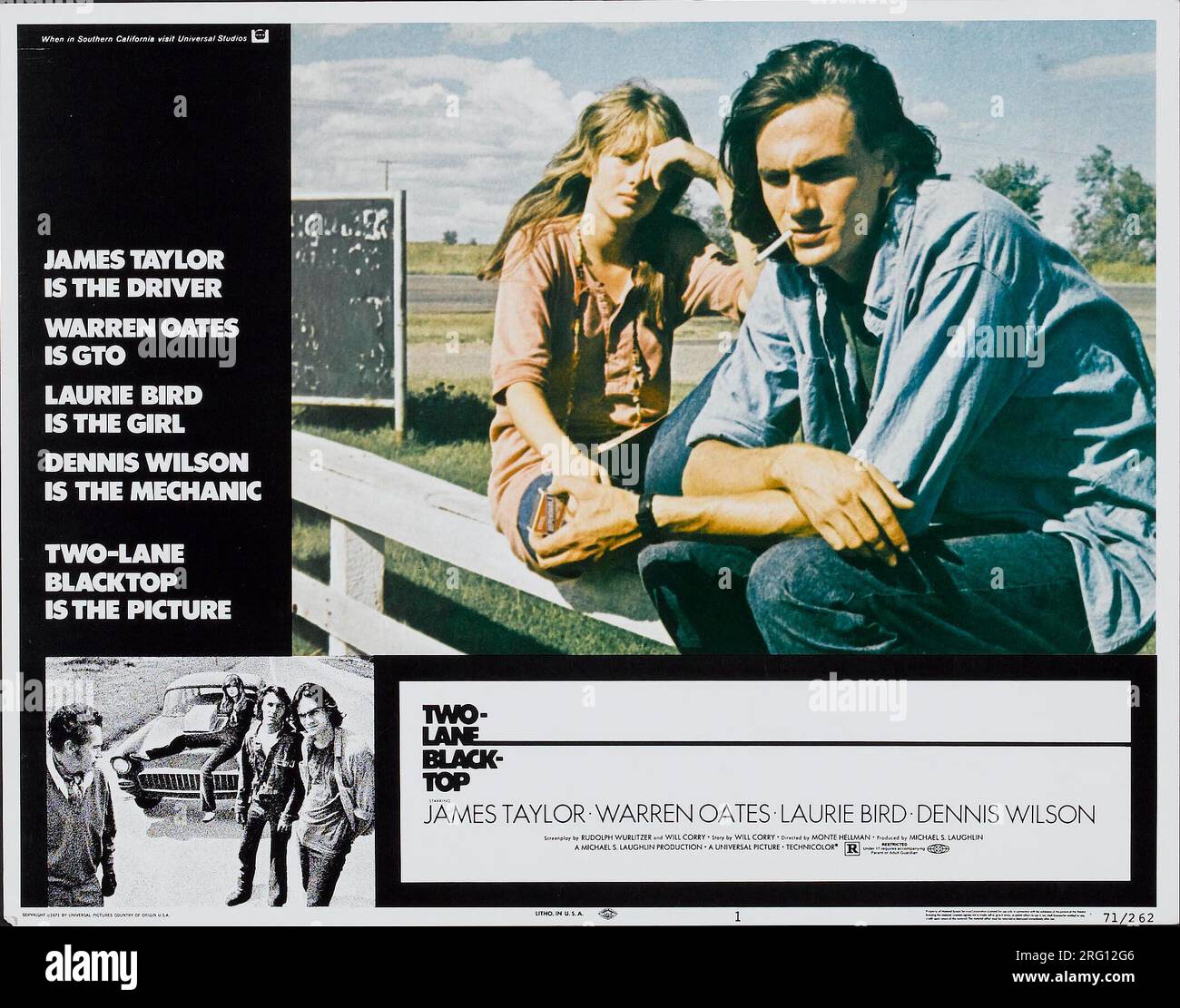 Warren Oates Two Lane Blacktop