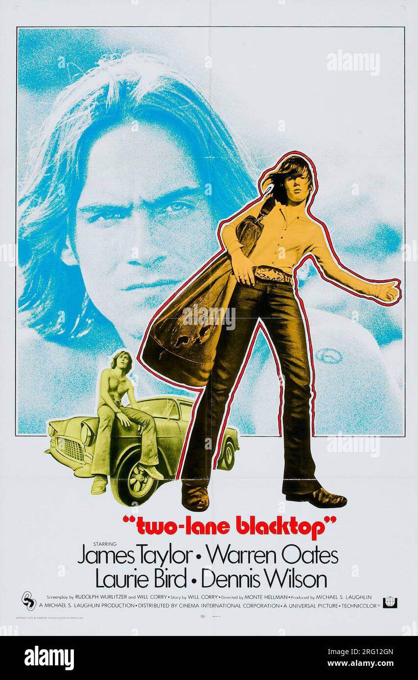 TWO-LANE BLACKTOP (1971), directed by MONTE HELLMAN. Credit: UNIVERSAL ...