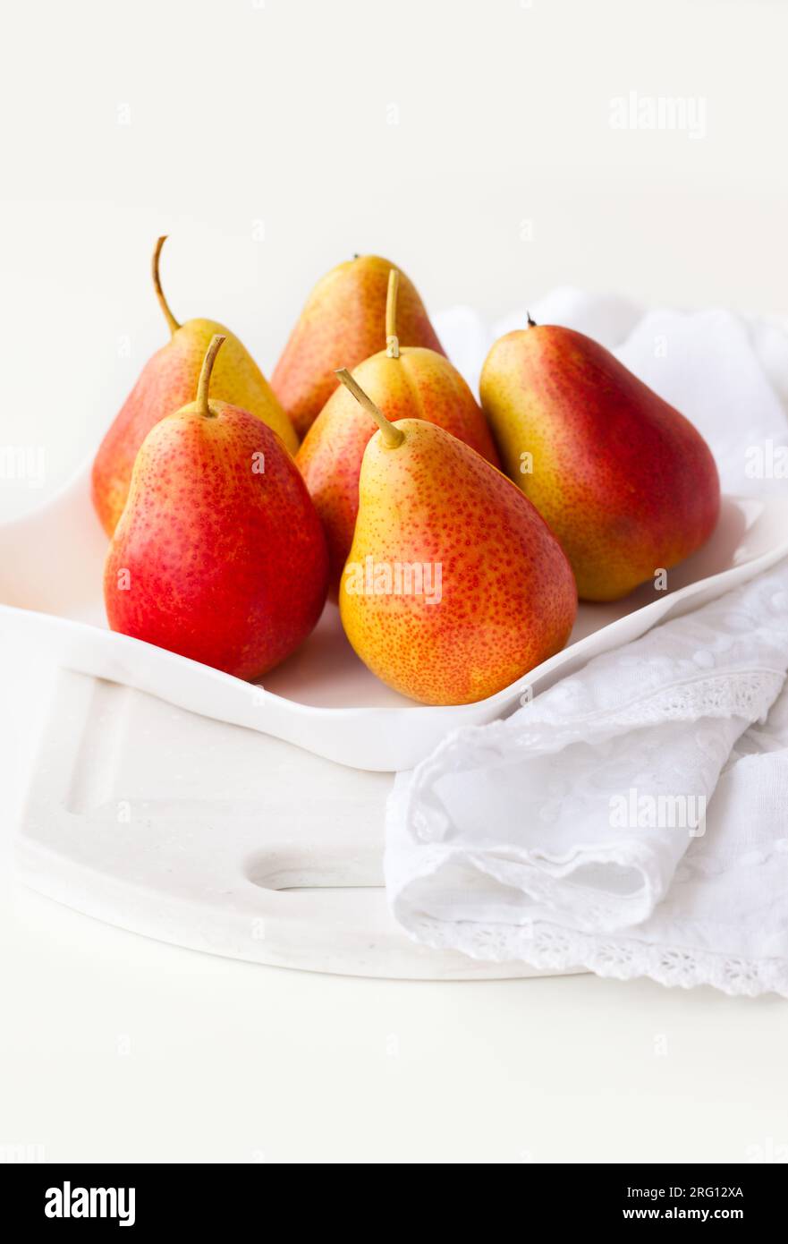 Fresh raw pear fruit hi-res stock photography and images - Alamy