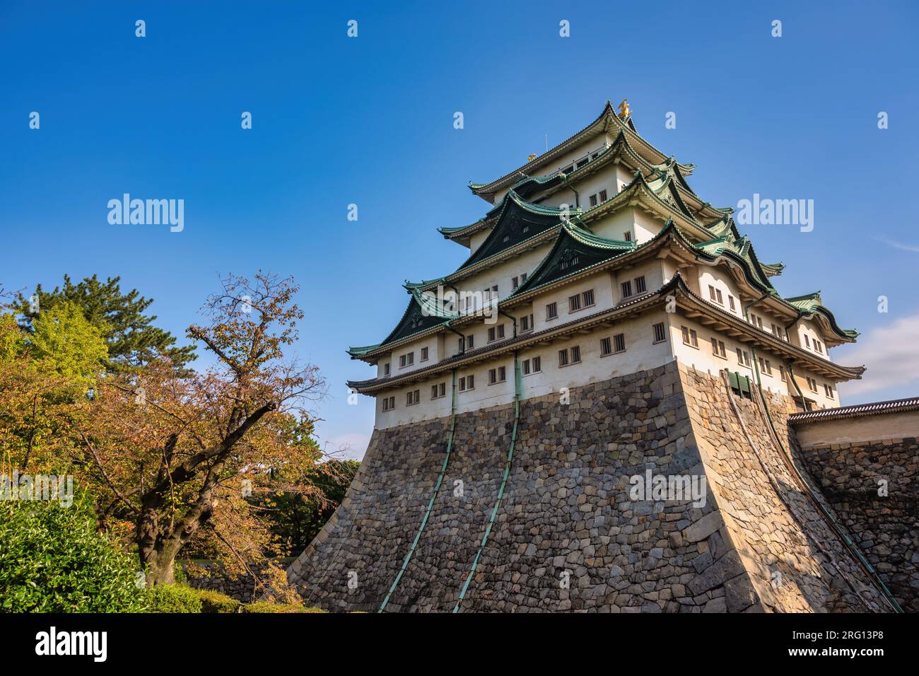 Nagoya Aichi Japan, autumn season at Nagoya Castle Stock Photo - Alamy