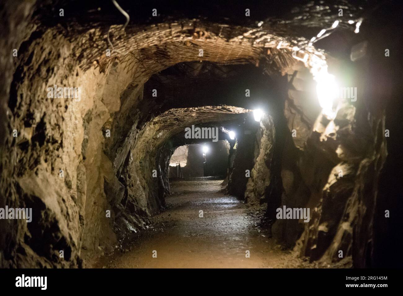 Complex Osowka of Project Riese in Gluszyca, Poland. In 1943 Nazi ...