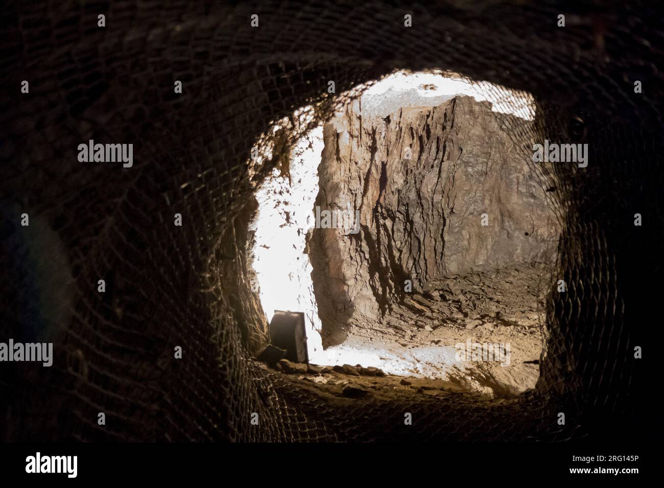 Complex Osowka of Project Riese in Gluszyca, Poland. In 1943 Nazi ...