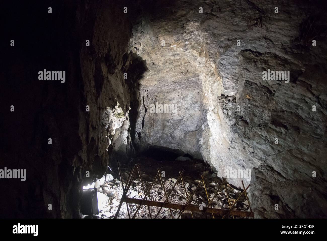 Complex Osowka of Project Riese in Gluszyca, Poland. In 1943 Nazi ...