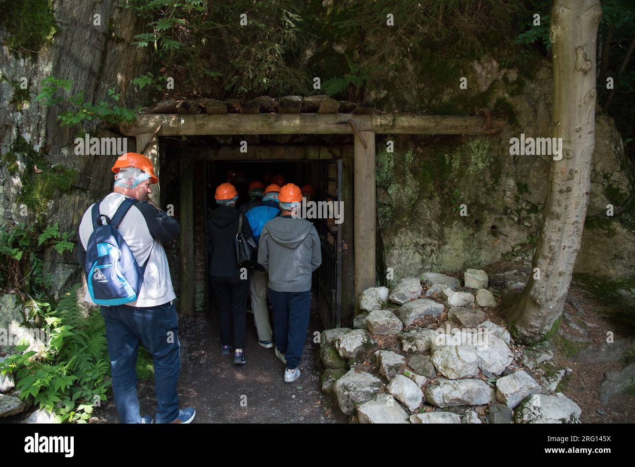Complex Osowka of Project Riese in Gluszyca, Poland. In 1943 Nazi ...